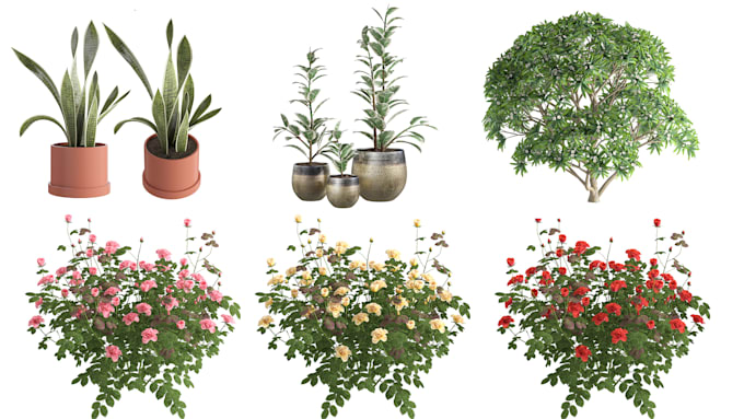 Create 3d plants in speedtree by Phuocha_arch | Fiverr