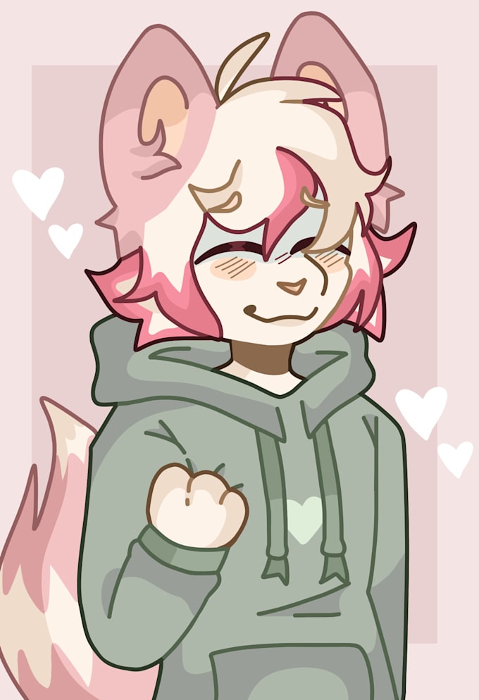 Make an art of your fursona by Chalkxd | Fiverr