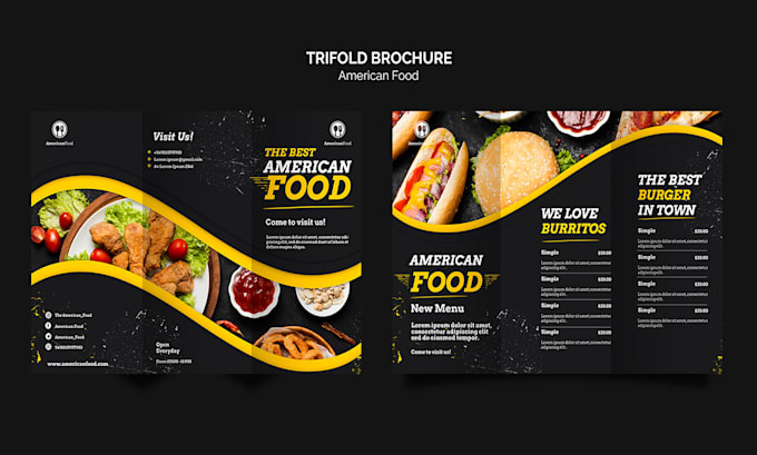 Provide professional and unique restaurant menu design by Techworld22 ...
