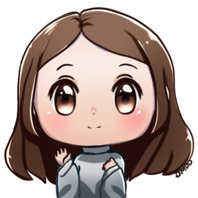 Draw chibi icons for your profile picture by Danmaedeart | Fiverr