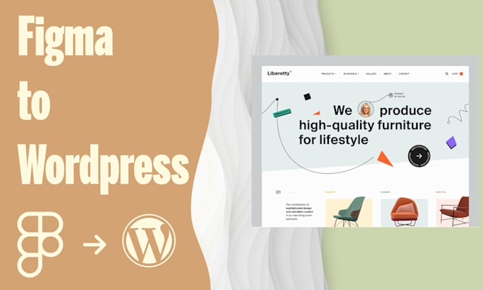 Do figma to wordpress website design by Mdarshadhaque | Fiverr
