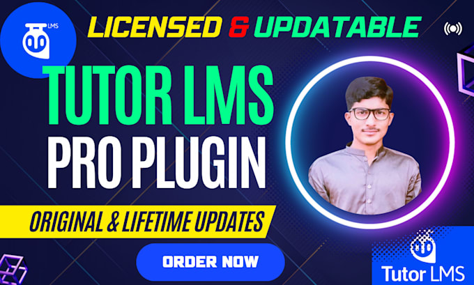 Setup tutor lms pro and design a professional lms website by Awaispro_tech | Fiverr