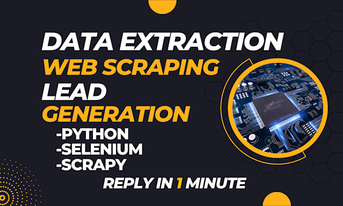 Use Python Web Scraping For Data Extraction Purposes By Pouchagencee Fiverr 8877
