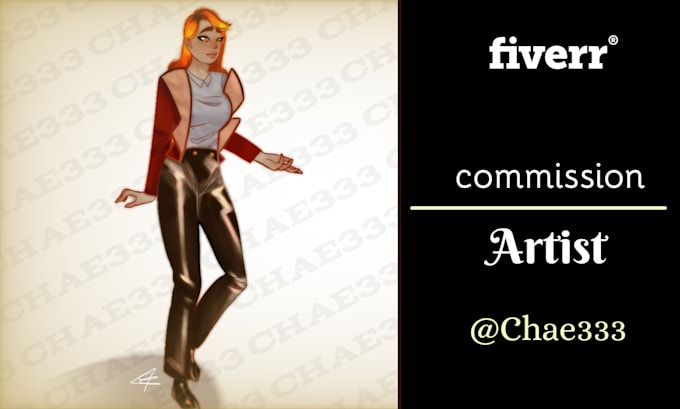 Make full body digital art of a character of your choice by Chae333 ...