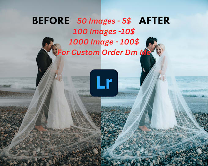 Do wedding photo catalog color grading in lightroom by Suryanshgupta65 | Fiverr