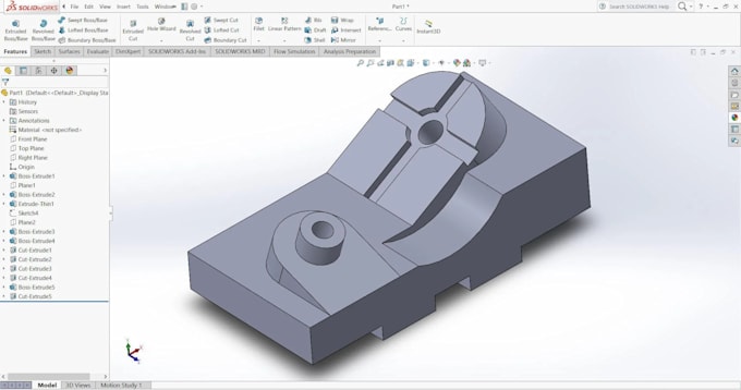Provide precise 3d design or edit stl, step, iges, dwg, and more files ...