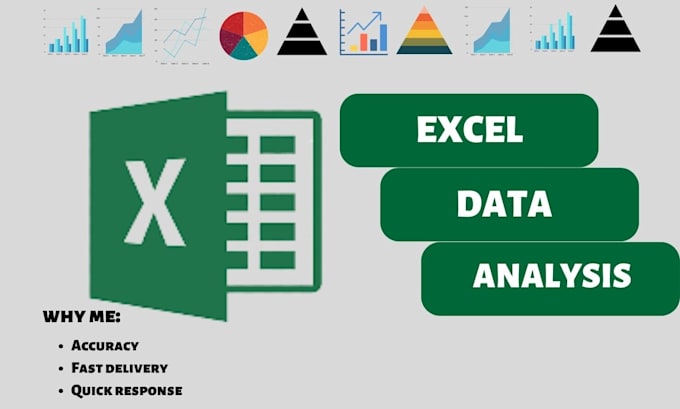 Do dashboard, excel formulas, graphs, google sheet by Staphanna | Fiverr