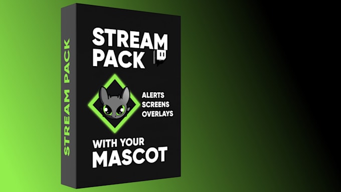 Create custom twitch alerts with your mascot by Streamerstudio | Fiverr