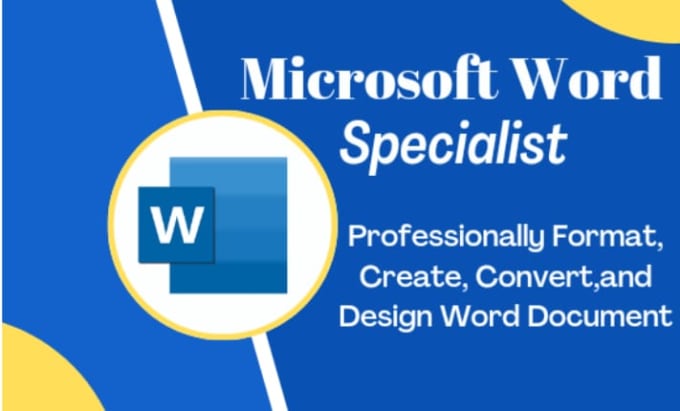 Professionally type microsoft word document by Hamidali39 | Fiverr