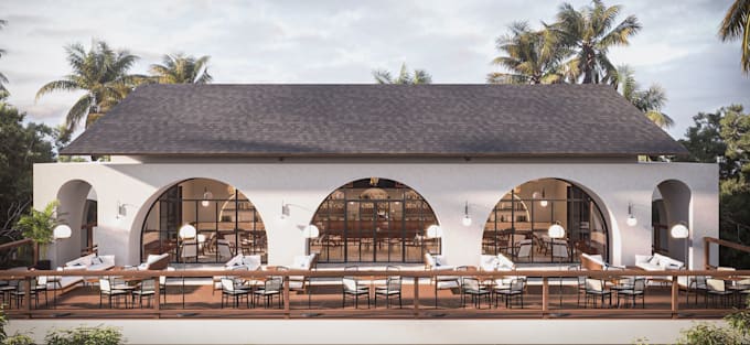 Architectural design idea, concept construction drawing by Katniseve ...