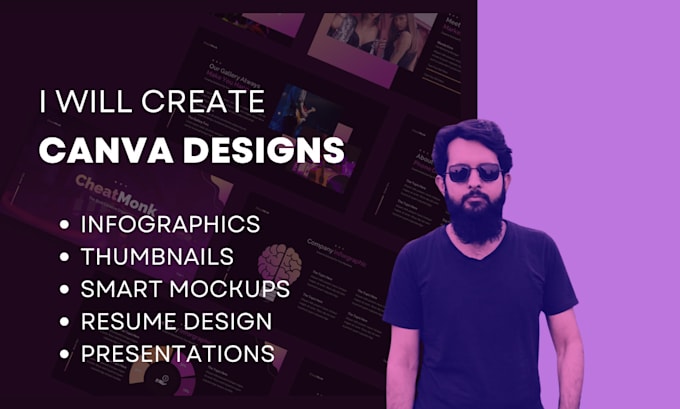 Create attractive designs using canva by Ubaidullah98 | Fiverr