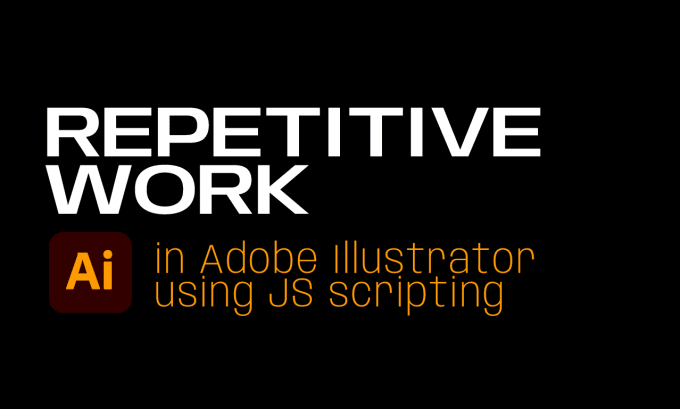Do repetitive work in adobe illustrator by Costoboc | Fiverr