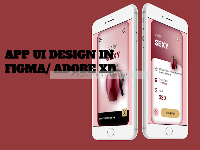 Create ui ux design for mobile app with figma or adobe xd by ...