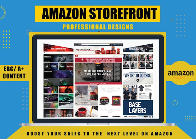 Design and publish a professional amazon storefront or brand store by ...