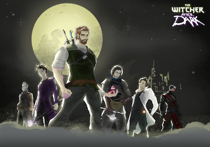 Make a quick art of your tabletop rpg characters by Racoon_1764 | Fiverr