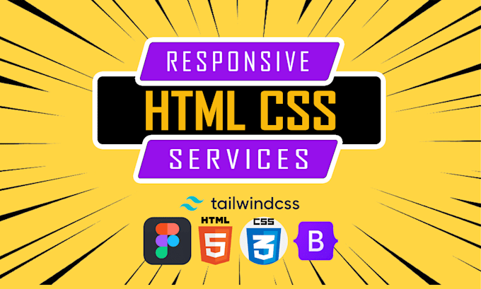 Convert figma to html, custom css, bootstrap and tailwind by ...