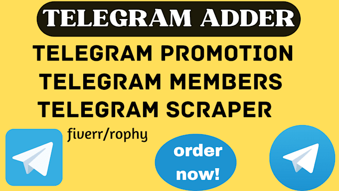 Do crypto telegram promotion, telegram adder and telegram scraper by ...