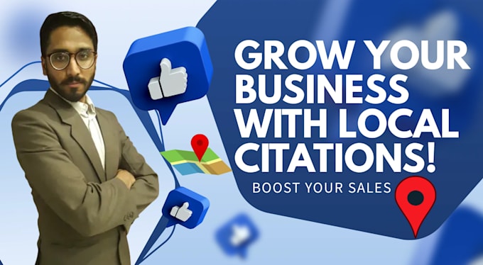 Create the best local citations for your business by Syedumerzafar | Fiverr