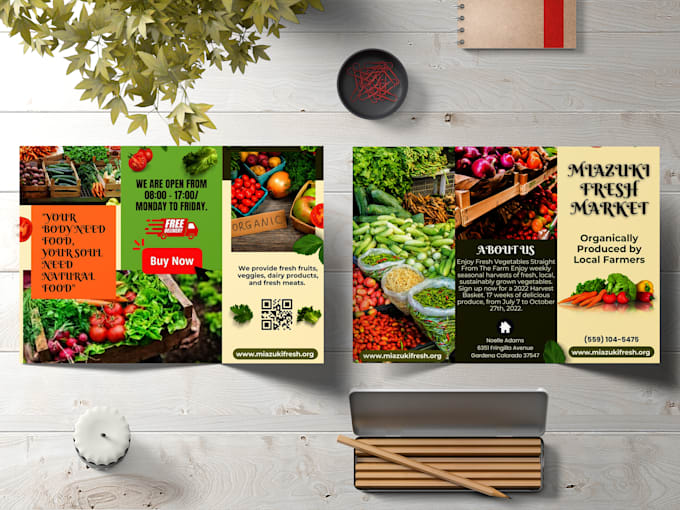 Design modern flyers brochures booklets magazines cover by Jafarikbaru ...