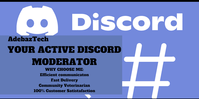 Be a moderator on discord nft discord and nft discord server by ...