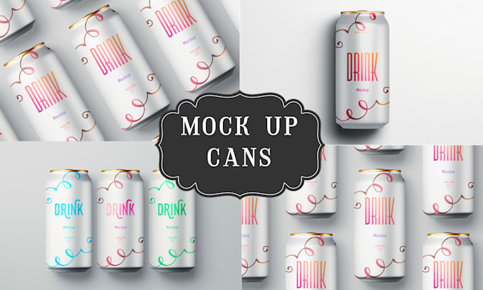 Create your special can design mockup by Jesicaaguilar | Fiverr