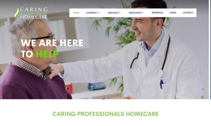 Design home care website, healthcare staffing agency website by Atreus ... Design home care website, healthcare staffing agency website by Atreus ...