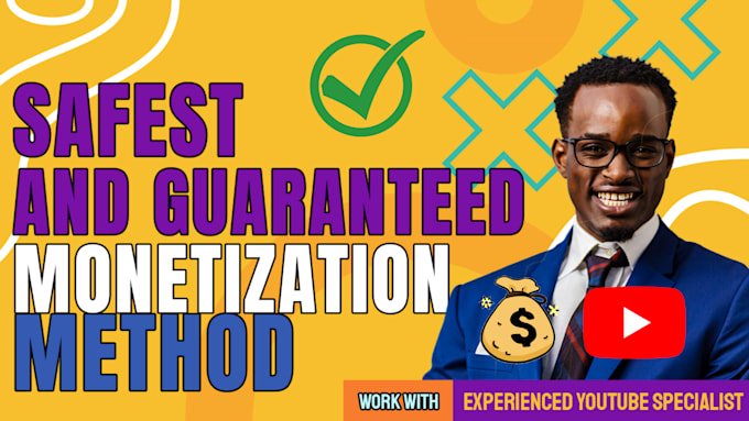 Get you your youtube channel monetized safely and securely by Lourales ...