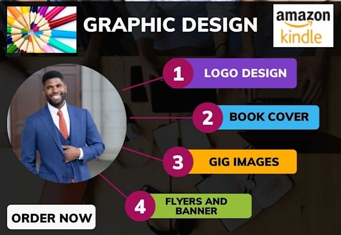 Create any kind of graphic design work for you by Olarewajubadoo | Fiverr
