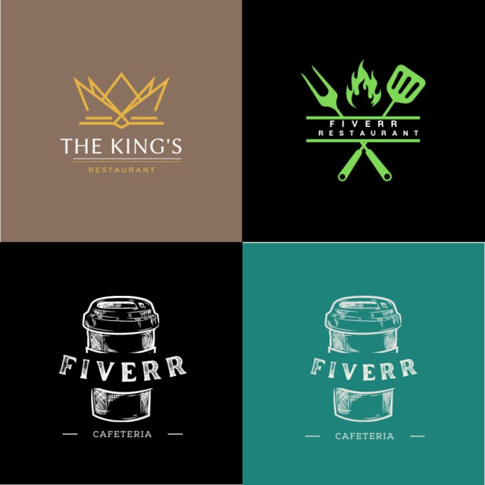 Do minimalist logo design by Djihadbougoffa | Fiverr