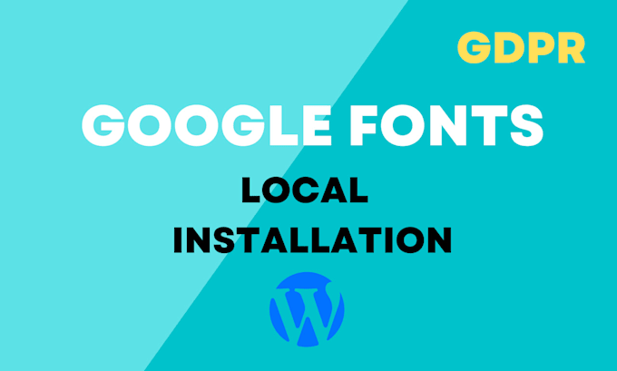 Help you host your google web fonts locally by Sale67 | Fiverr