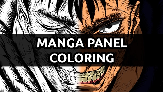 Color your manga panel by Adriana009 | Fiverr