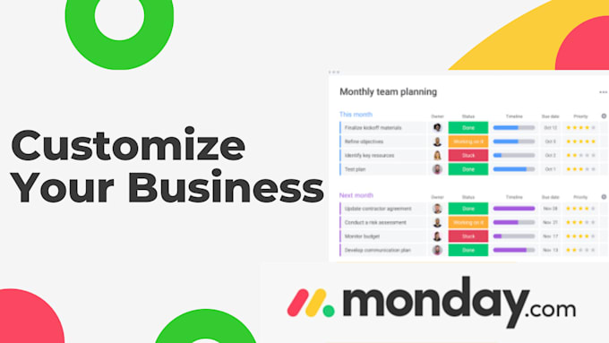 Set Up Monday Project Management Crm Automations Integrations And More By Tatianahelms Fiverr