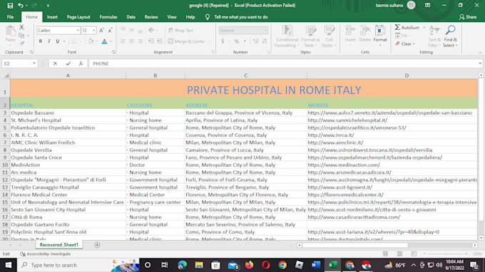 Find Email Address Lists Excel Or Web Data Entry Mining Scraping By 7456