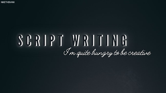 Come up with the most creative plots by Nikethsivani | Fiverr