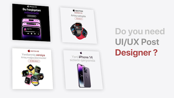 Do simple ui post design by Daffygraphic | Fiverr