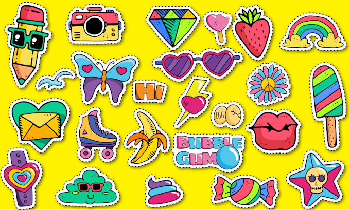 Create custom sticker design by Chaudharyriz951 | Fiverr