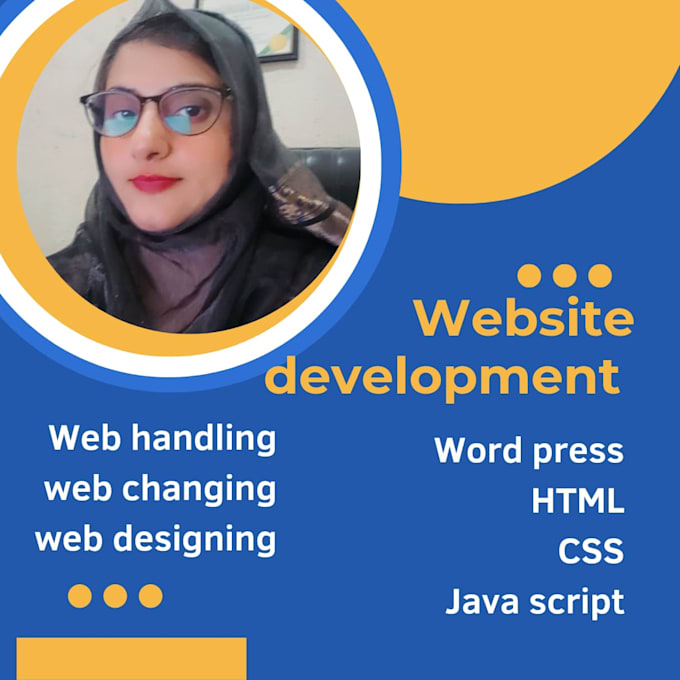Do web development, designing and changing formats by Hinanaveed222 | Fiverr