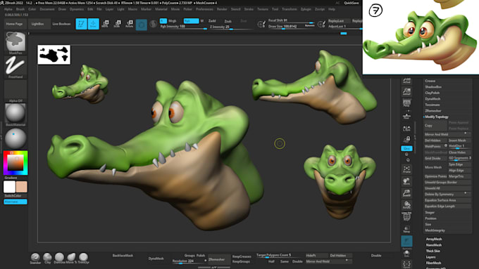 Stylize 3d model for you by Harshmittal530 | Fiverr