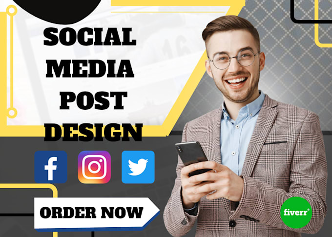 Make creative social media post design for facebook and instagram ads ...