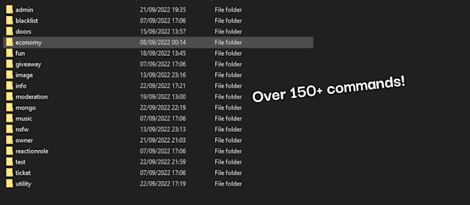 Code a professional discord bot for your server by Kriacodes | Fiverr