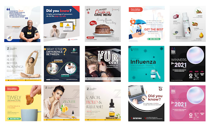 Design professional social media creative, posts and ads by ...