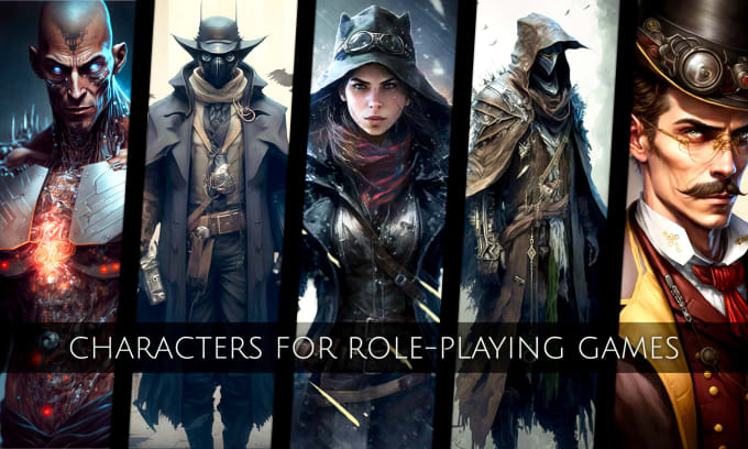 Create a custom character illustration for your rpg sessions by ...
