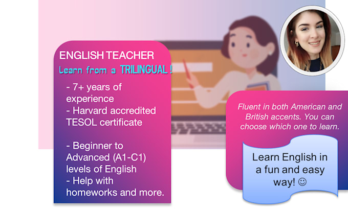 Be your english tutor by Dbasakm | Fiverr