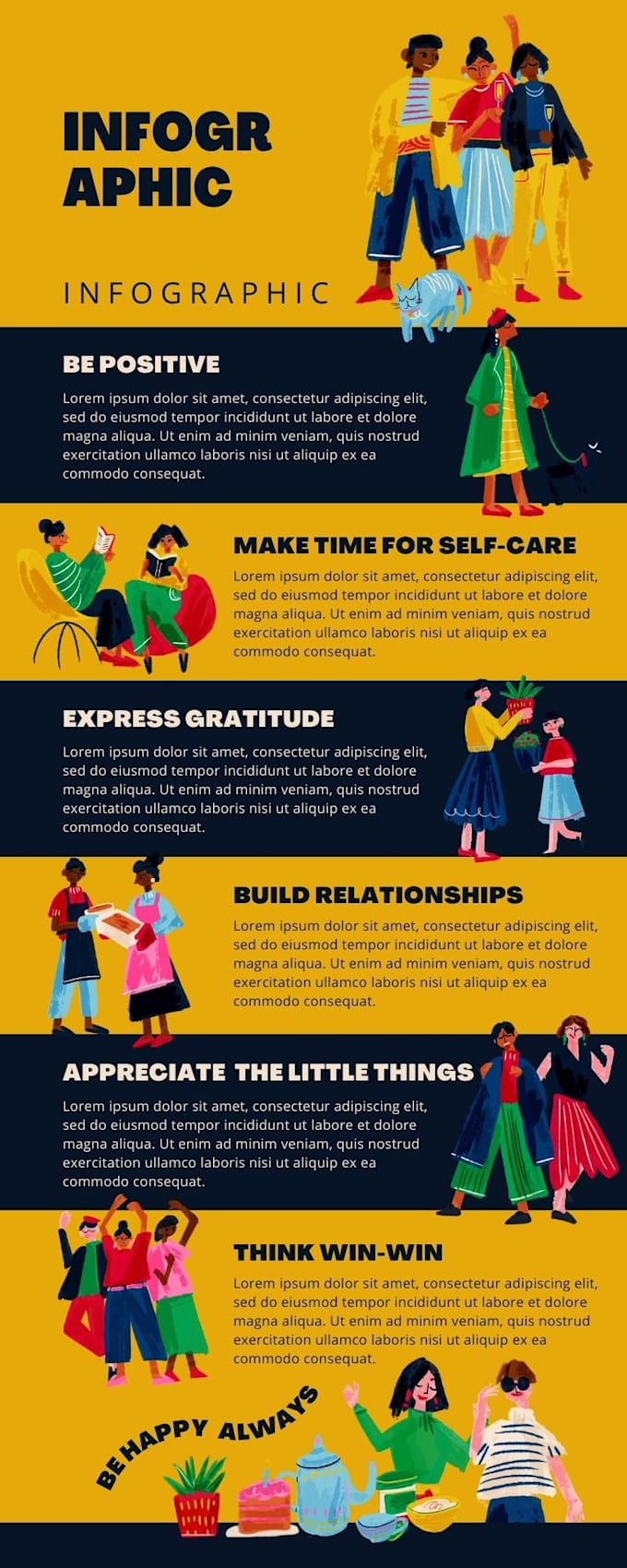 Design creative and professional infographics by Ayoub_aja | Fiverr