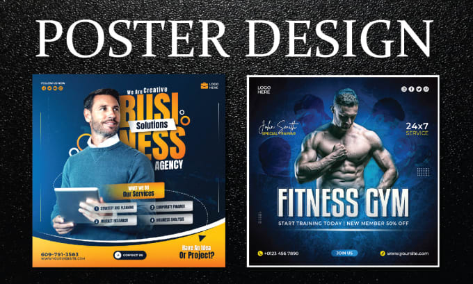 Design your amazing, custom and unique poster design by Imrangraphicx1 ...