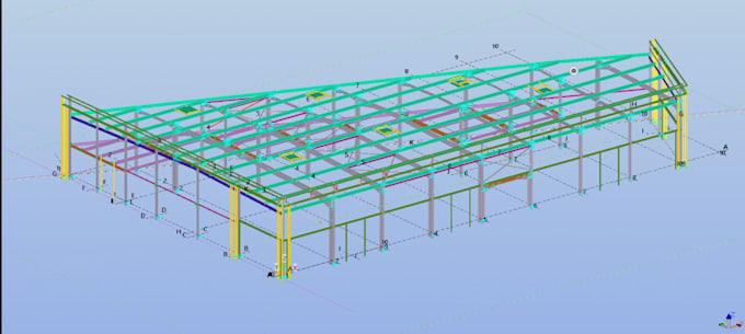 High quality details for metal construction on autocad 2d tekla 3d by ...