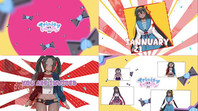 Make intro, promotion video, debut for vtuber or streamer by ...