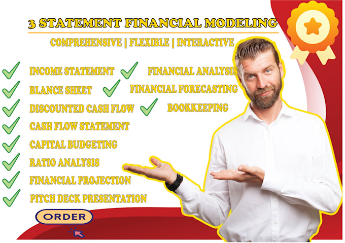 Build comprehensive 3 financial statement model by Nafeesch91 | Fiverr