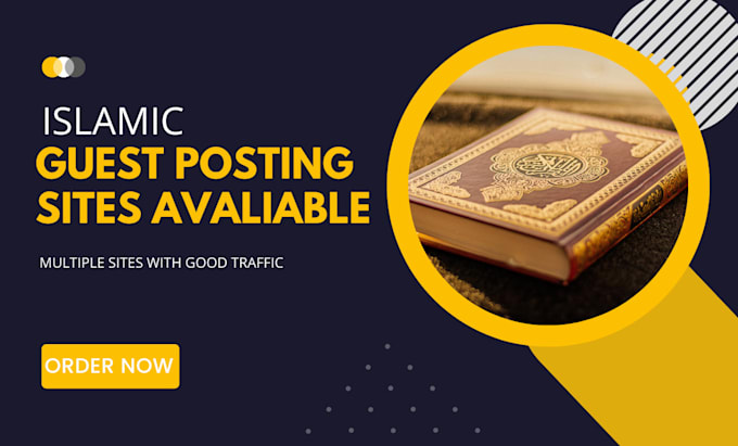 Write and publish guest post on islamic site by Saleemseo2021 | Fiverr