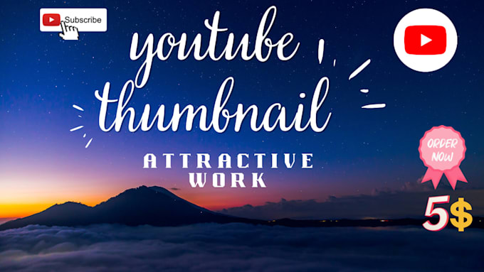 Design an outstanding youtube thumbnail in 2 hours by Kashifkhan1881 ...